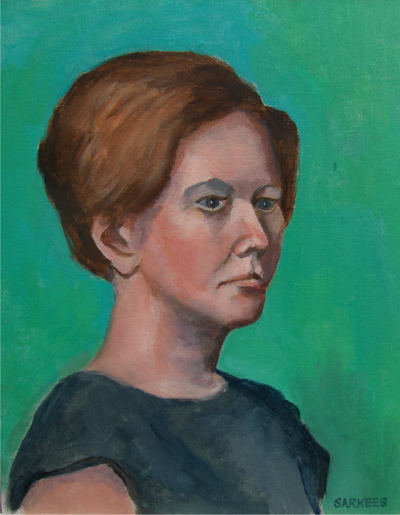 Sarkees Paintings - PORTRAITS III