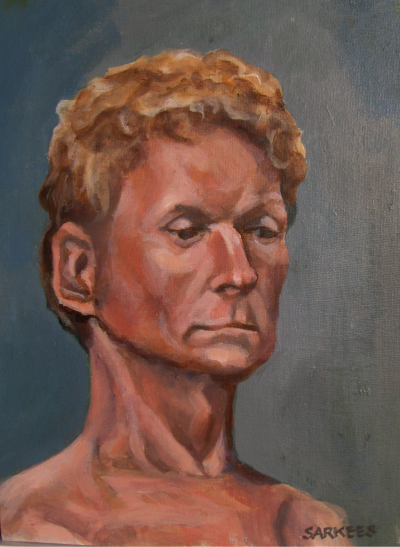 Sarkees Paintings - PORTRAITS III
